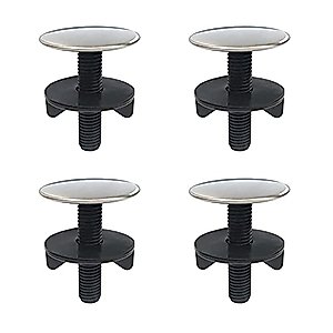 4 Pack Kitchen Faucet Hole Cover Sink Tap Hole Plate Stopper Cover Brushed Metal Stainless Steel Plug Kitchen Sink Hole Cover