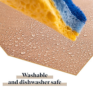 GOURMEO Nonstick Baking Sheets for Baking Accessories - Set of 3 Heat-Resistant & Reusable Baking Sheet Liners for Kitchen Essentials - 12.5 x 18 inch Dishwasher Friendly Mat Set