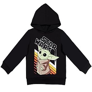 STAR WARS The Child Little Boys Hoodie Black 7-8