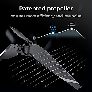 V-COPTR FALCON Bi-Copter Drone Copter UAV Aircraft with 3-Axis Gimbal Camera, 4K Video, upto 50 Min Flight Time, 1/2.3-Inch CMOS Sensor, Obstacle Avoiding, Tilt Rotor Control, Autofollow