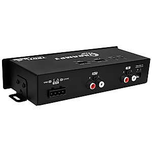 Taramp's TEQ 7 Stereo 7-Band Graphic Equalizer RCA Input 2 Channels HPF and LPF Filters Mute Function Car Audio Mixer Equalizer EQ, Best Control for Car, Boat, Motorcycle - TEQ7 Yellow