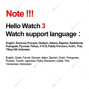 Hello Watch 3 AMOLED Men Smart Watch H11 Ultra Upgraded Full Screen Titanium Smartwatch with NFC Compass 4GB ROM for Android iOS (White Alpine C)