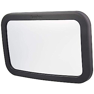 Facekyo Back Seat Baby Mirror | Wide Crystal Clear View | Rear Facing Car Seat Mirror | Shatterproof | Easy to Install | Keep an Eye on Your Baby While Driving