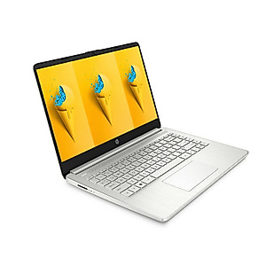 HP 14 inch FHD Laptop for Student and Business, AMD Ryzen 3 3250U, 8GB RAM, 256GB SSD, Webcam, 1920 x 1080 Resolution, Bluetooth, Fast Charge, Windows 11 Home, Fast Charge, with 5ave Mousepad