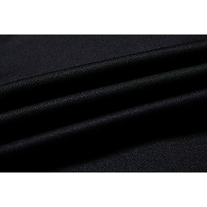 EALER BJ80 Series Mens Baseball Jersey Black M