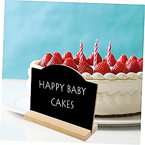 COHEALI Chalkboard Wedding Sign Framed Wedding Blackboard Sign Wedding Table Decorations Arch Blackboard Wooden Message Board The Sign Decorate Household Ornaments Wedding Decor