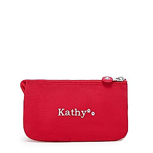 Kipling womens Creativity L Pouch, Red Rouge, Large US