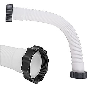 11535 Pool Filter Pump Hose for INTEX Pools. Interconnecting Compatible Hose for 16 Inch Sand Filter Pumps, For 26371CA, 26371EH, 28647EG, SF70110-2 also good for Saltwater Systems