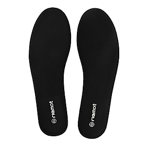 riemot Men's Memory Foam Insoles Super Soft Replacement Innersoles for Running Shoes Work Boots Comfort Cushioning Shoe Inserts Black US 8 / EU 41, 10 Women/8 Men