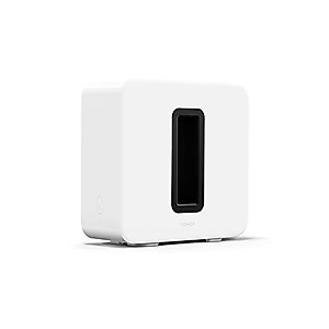 Sonos Sub (Gen 3) - The Wireless Subwoofer for Deep Bass - White