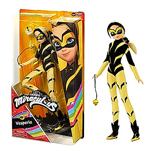 Miraculous Vesperia Heroez” 10.5" Fashion Doll with Accessories by Playmates Toys