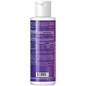 DNA PET Happy Sleep Melatonin Liquid Drops, Vitamin E Calm Formula, Whey Protein Canine Care Supplement, Phospholipid Complex & Phosphatidylcholine, Smoked Bacon Flavor, Sugar-Free, Non-GMO, 7.6 fl oz