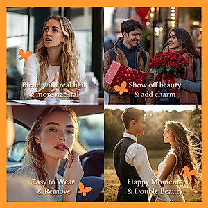 DOORES Balayage Dark Brown to Chestnut Brown Remy Clip-In Hair Extensions - 120g, 7pcs, 18 Inch