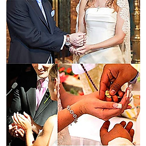 Wedding Unity Coins - Arras de Boda - Heart Shaped Box with Decorative Rhinestone Crystals 78 (Gold)