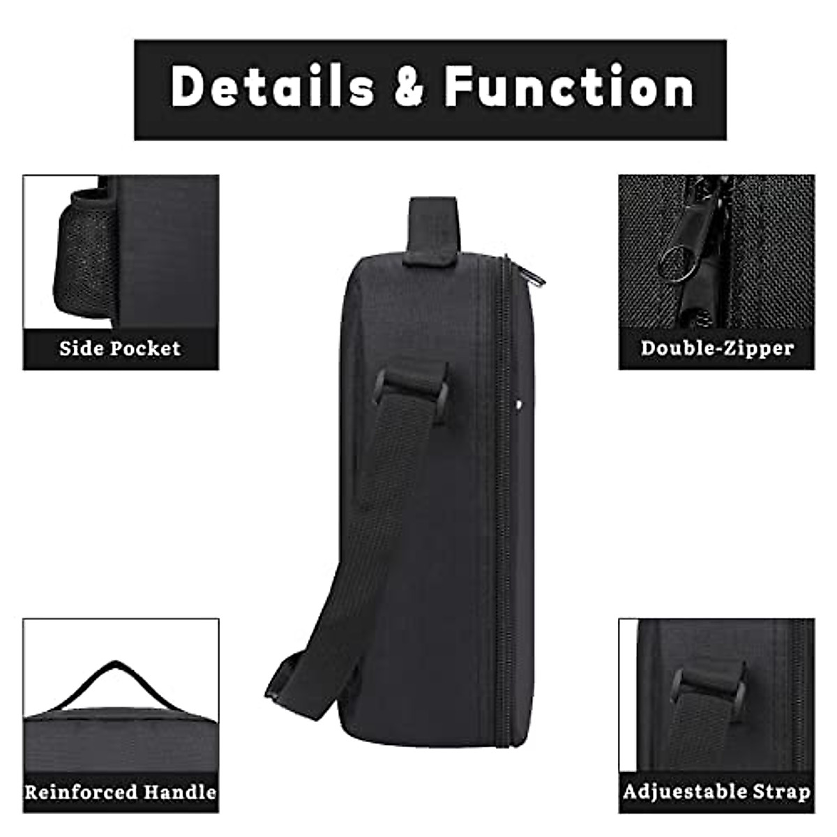 Vonpcaty 3-Piece Cartoon Backpack Set with Insulated Lunch Box and Pen Case for Boys and Girls, Bookbag Lunch Bag Pen Pouch Ideal for Travel and Work (blue)