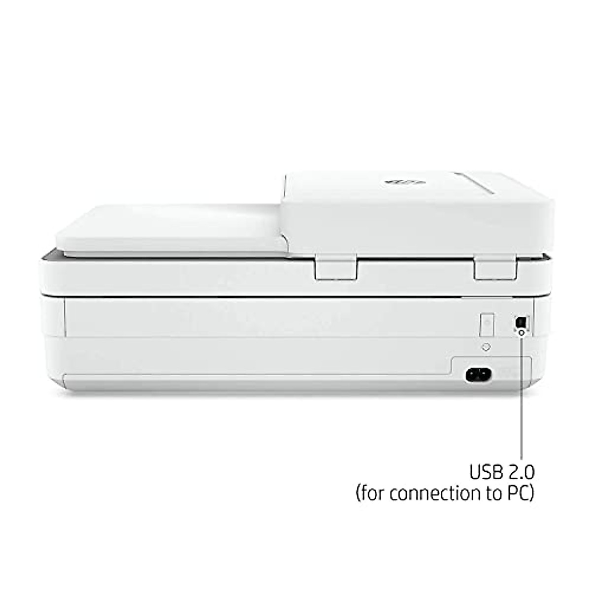 HP Envy Pro 6458 All-in-One Wireless Printer: Easy Printing, Scanning, Photo Copying, Fax Jobs, High-Yield Ink Stability, Borderless, Double-Sided Printing for Home & Office, 5SE48A (Renewed)