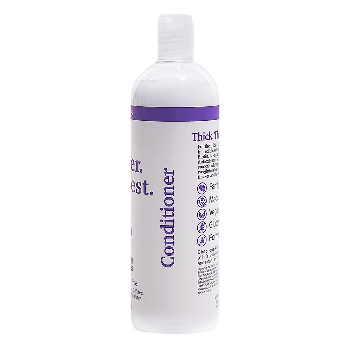BARE BIOTICS Thick. Thicker. Thickest. Thickening Conditioner, 16 fl. Ounces
