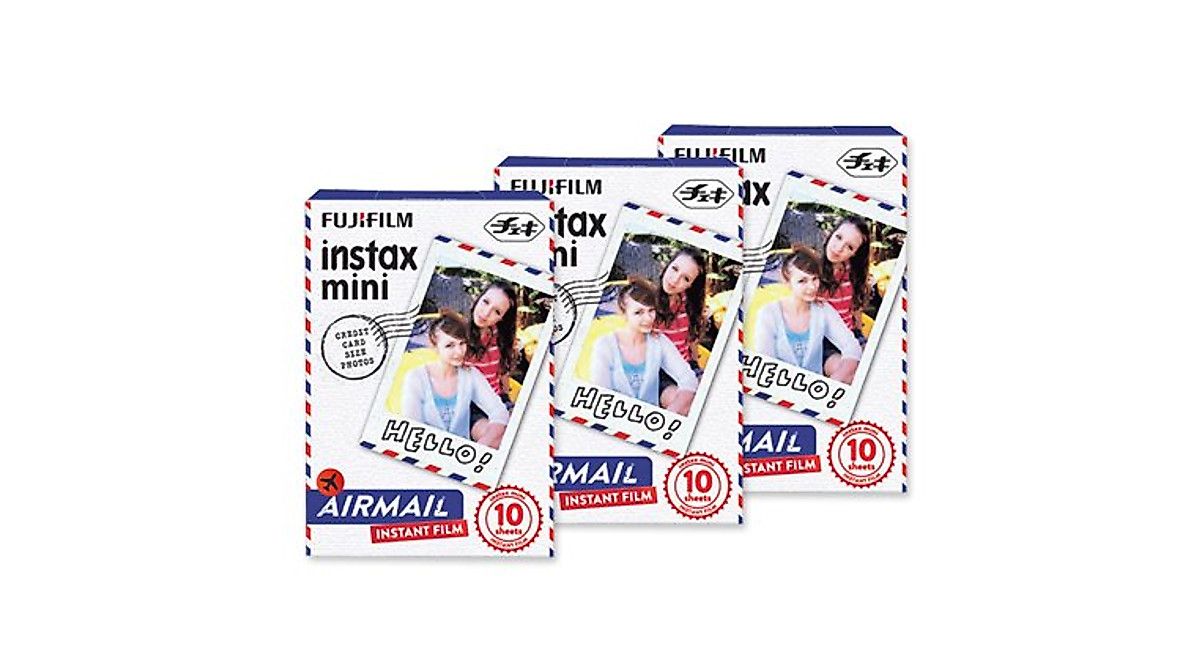 Fujifilm Instax Mini Film Airmail - 30 Sheets for Instant Camera