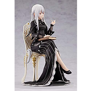 Kadokawa Re:Zero - Starting Life in Another World: Echidna (Tea Party Version) 1:7 Scale PVC Figure, Multicolor