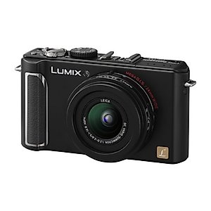 Panasonic DMC-LX3 10.1MP Digital Camera with 24mm Wide Angle MEGA Optical Image Stabilized Zoom (Black)