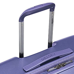 DELSEY PARIS Comete 3.0 Hardside Expandable Luggage with Spinner Wheels, Lavender, Checked-Large, 28 Inch