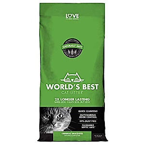 World's Best Cat Litter, Clumping Litter Formula, 28-Pounds