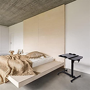 TREXD Adjustable Laptop Stand Table Portable Bedside Desk Multifunctional Folding Desk Movable Lifting Lazy Desktop