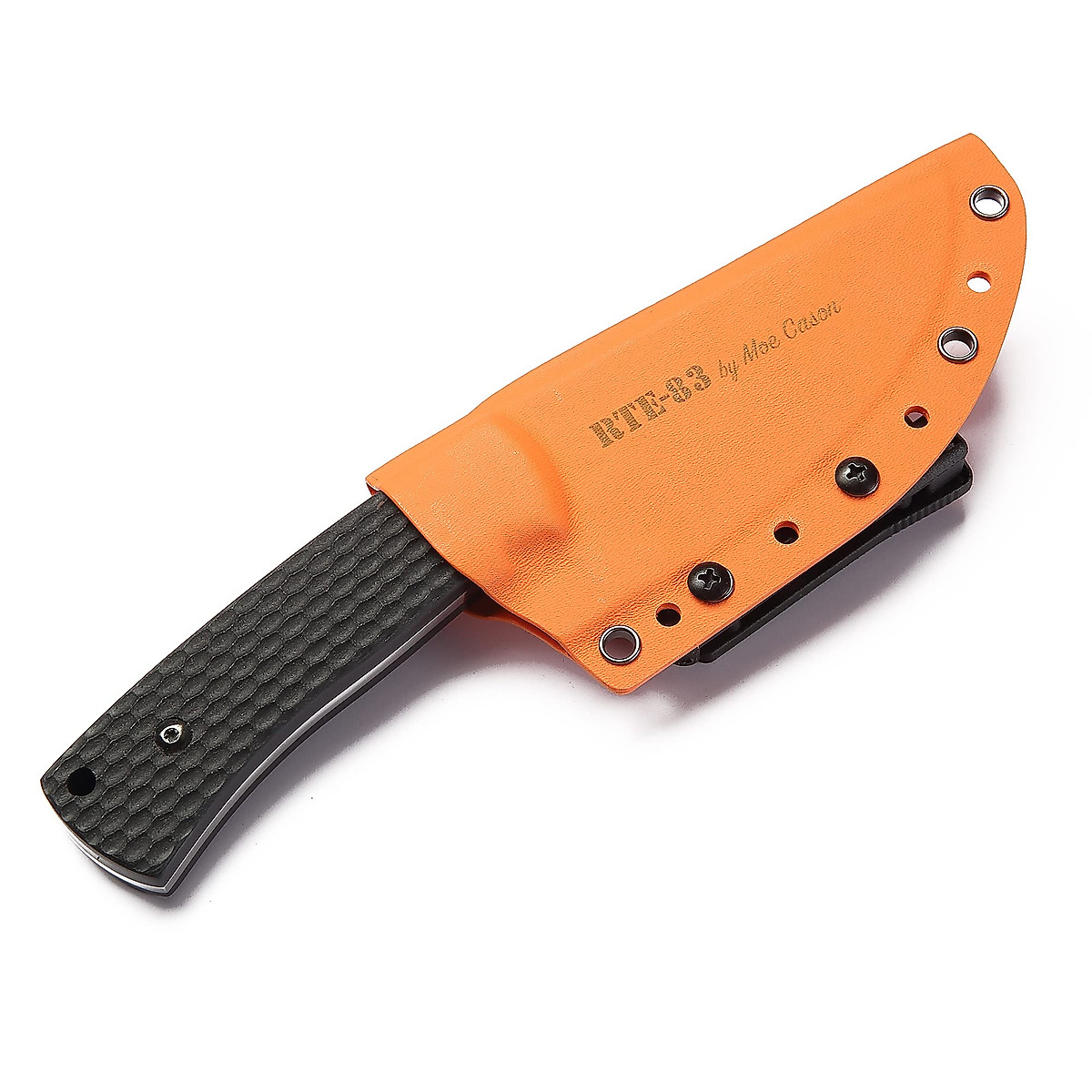 Route 83 Knives by Moe Cason EDC Every Day Chef Damascus Steel with Sheath