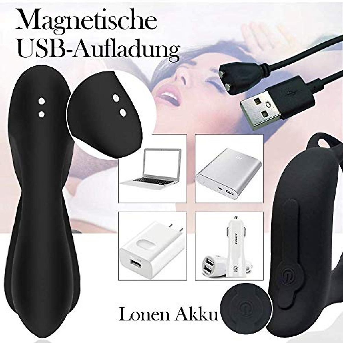 Handheld Portable Personal Silent Soft Whisper Quiet Small Convenient Massager Cordless Massaging Device US016