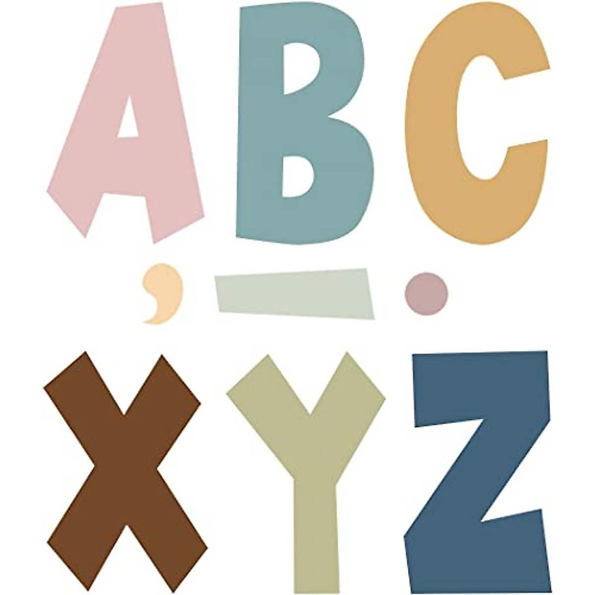 Teacher Created Resources Everyone is Welcome 7" Fun Font Letters