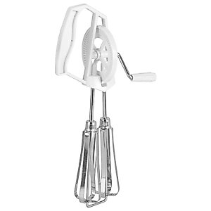 Manual Egg Blender - Stainless Steel Handheld Manual Egg Blender Mixer Beater Home Kitchen Cooking Tool
