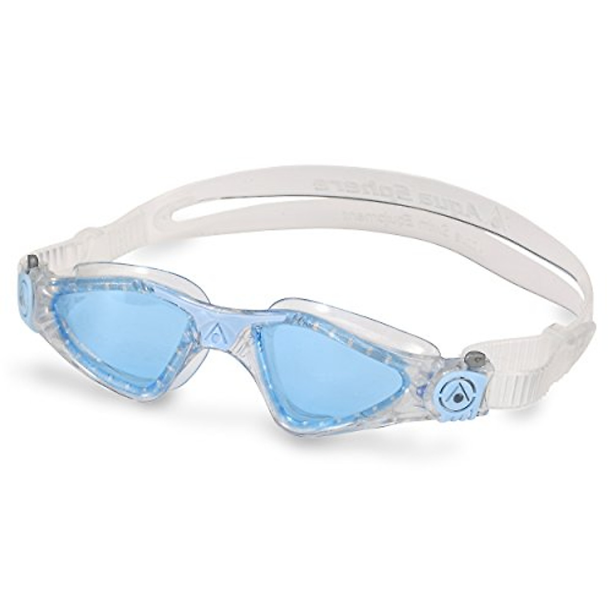 Aqua Sphere Kayenne Ladies with Blue Lens (Glitter/Powder Blue) Swim Goggles for Women