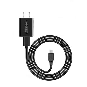 Unimoson 5V AC Adapter Power Supply Charger Compatible OneTouch Verio IQ Blood Glucose Monitoring System Meter with Charging Cable Cord (Only Compatible with The Interface as Shown)