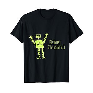 Domo Arigato Thanks Alot Robot T-Shirt