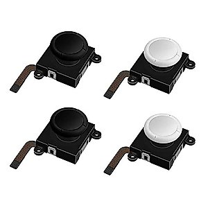 7 In 1 Replacement 3D Analog Joystick Thumb Stick For Nintend Switch Joy Con Controller Sensor Module For Nintend Switch Lite Gold