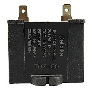 WR55X24064 AP6031641 PS11764031 Refrigerator Run Capacitor 12uF Compatible with GE