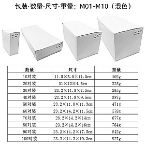 HBZGTLAD Wholesale Eyelashes 10/20/30/40/50/100 Pairs Faux 3D Mink Lashes Natural False Eyelashes Makeup Cilios Thick Mink Eyelashes In (mix 10pair)