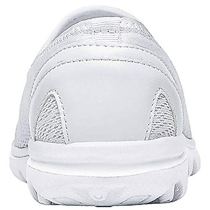 Propét Womens TravelActiv Slip On Walking Walking Sneakers Shoes Casual - White - Size 8 2E