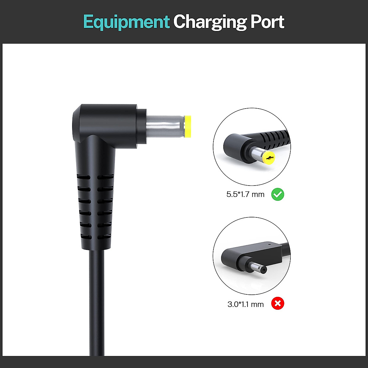 AC Adapter Fit for Acer-Aspire C22 C24 C24-1651 N19C1 A515-52 A515-43-R19L KP04501016 A515-51-5398 C24-1651-UR15 ZC-700G C24-1651-UR16 C24-1651-UR14 C24-1651-UR13 Laptop-Charger Power Supply Cord