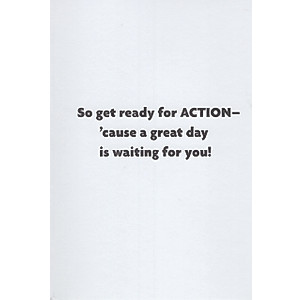 Avengers Happy Birthday Card for Nephew Featuring Thor, Iron Man, Hulk, Black Panther, Captain America and More - You're a Birthday Hero! So Get Ready for ACTION - 'Cause a Great Day is Waiting For You!