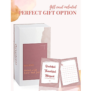 Onebttl Grandma Gifts, Insulated Stainless Steel Wine Tumbler with Lid, For Nana, Mimi, Gigi, Granny, Grammy, Nanny, Birthday/Mother’s Day gifts, Rose Gold, (20 oz) Glamma