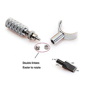 Becho Adjustable Rotary Carving Knife Cut Blade Swivel Knife Leather Leathercraft Working Tool