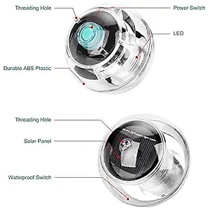 BeTIM Solar Floating Pool Lights Upgraded Waterproof Pond Light with Multi Color Changing LED Globe Night Light for Gargen Swimming Pool Tub Party Home Decor