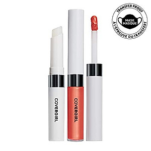COVERGIRL Outlast All-Day Lip Color With Topcoat, Celestial Coral