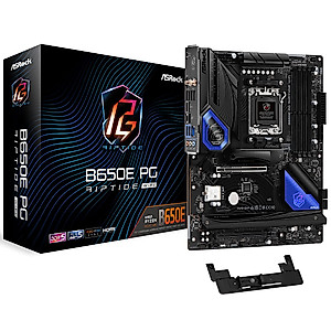 ASRock B650E PG Riptide WiFi AM5 Ryzen 7000 AMD B650 SATA 6Gb/s DDR5 ATX Motherboard