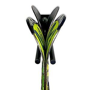 StoreYourBoard Couple Ski Wall Storage Rack, 2 Pack, Steel Home Skis Mount, Garage Hook Organizer