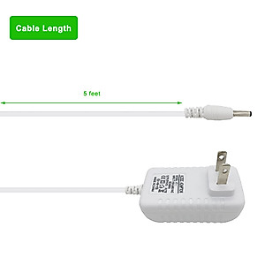 21W Power Cord Replacement for Alexa Echo Show 5 3rd Gen 2023 Release Charger Adapter, White