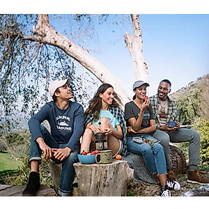 Life is Good. Tattered Chill Cap Heart-Bone