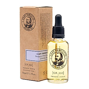 Captain Fawcett's Private Stock Beard Oil, (50ml/1.7oz)
