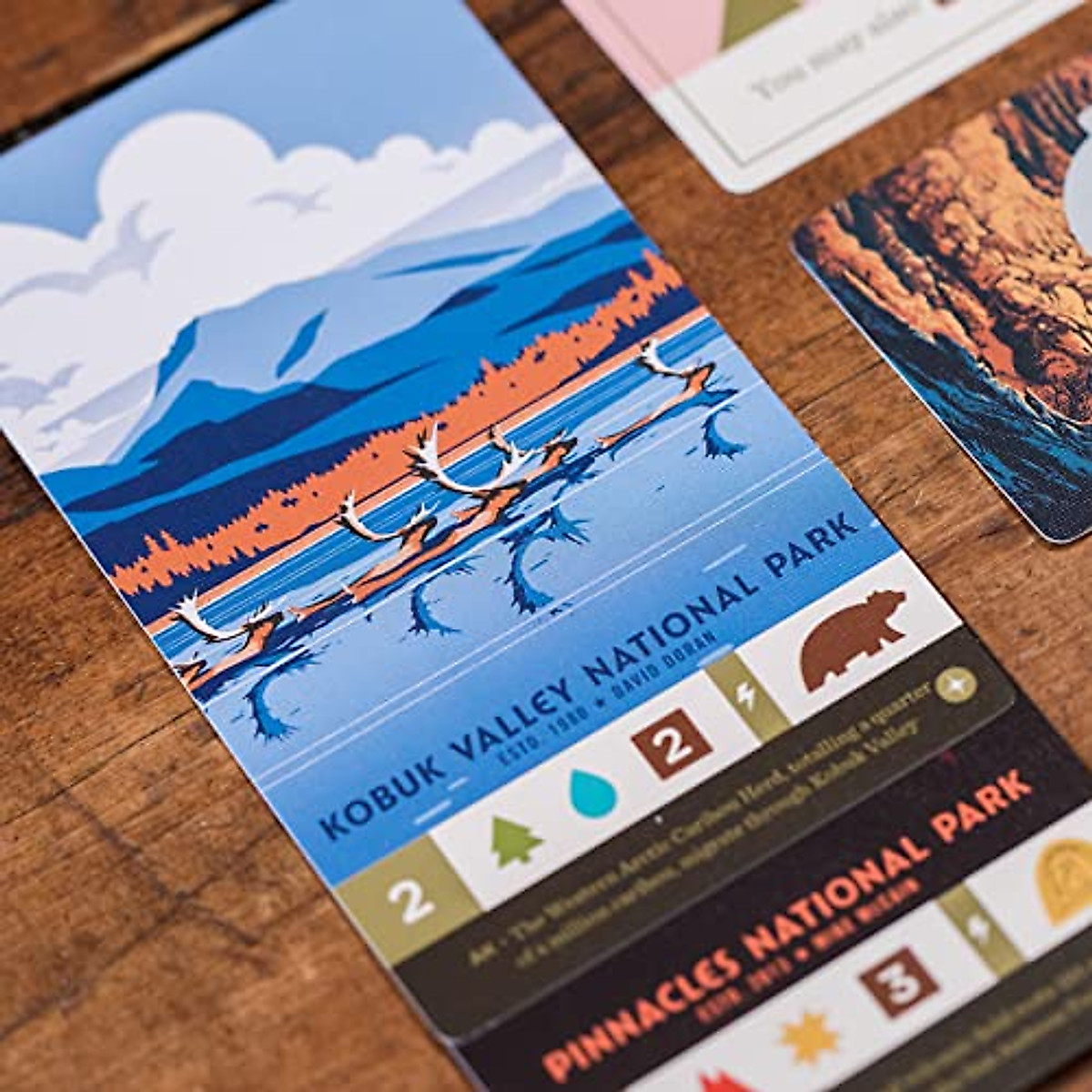 Parks: Nightfall Expansion - add Camping and Night Themed Parks to The Parks Board Game